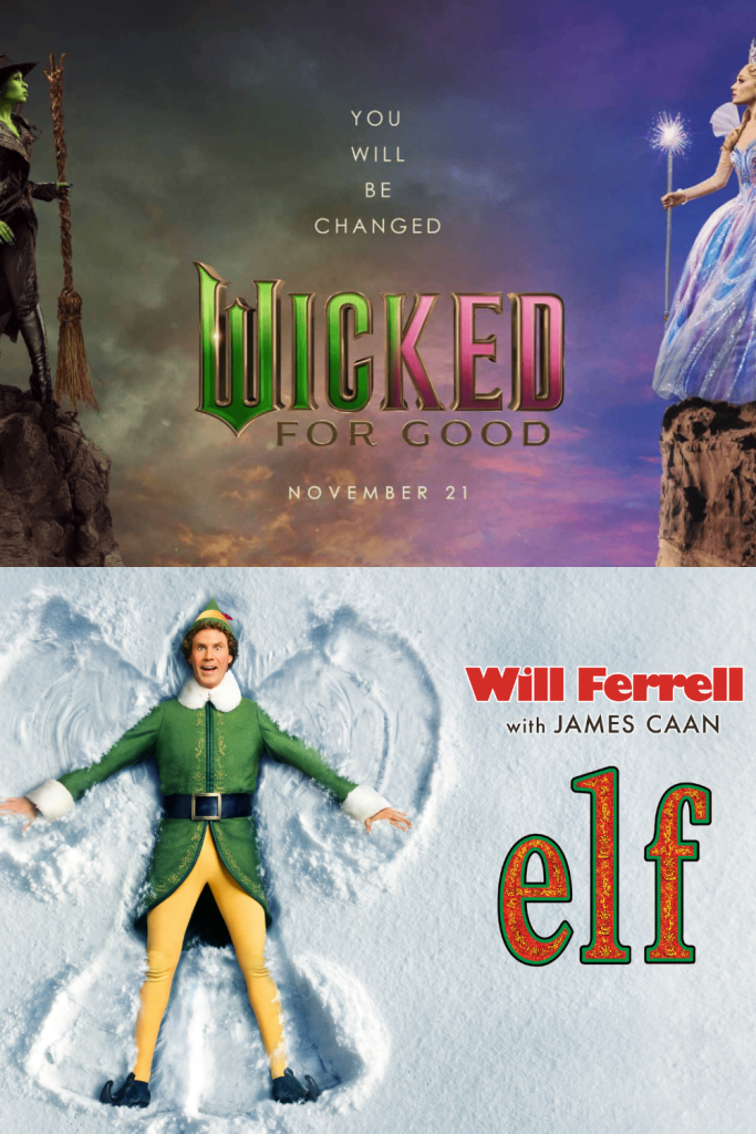 (7:00PM) WICKED: FOR GOOD + (9:45PM) ELF - Stars & Stripes Lubbock